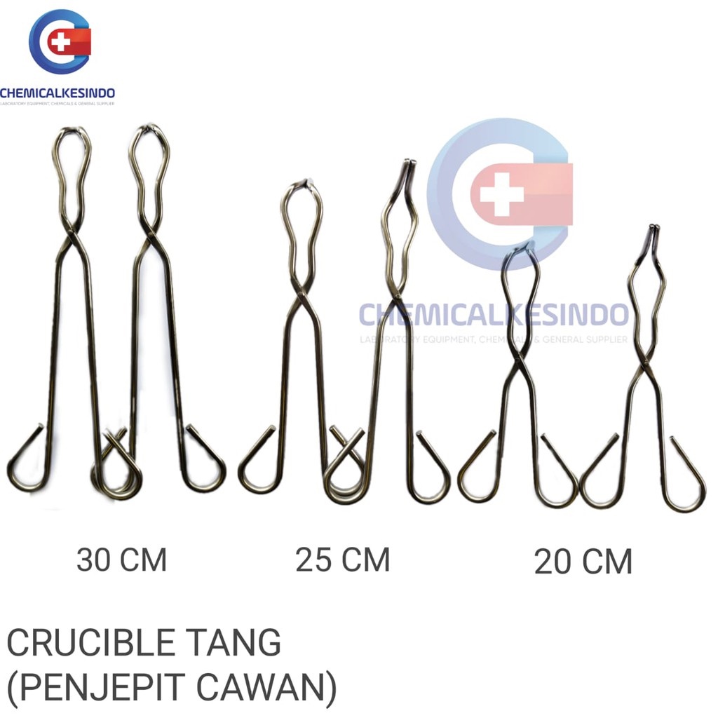 Jual TANG KRUSIBEL 30 CM, 25 CM, 20 CM PENJEPIT KRUSIBLE, CRUCIBLE TANG ...