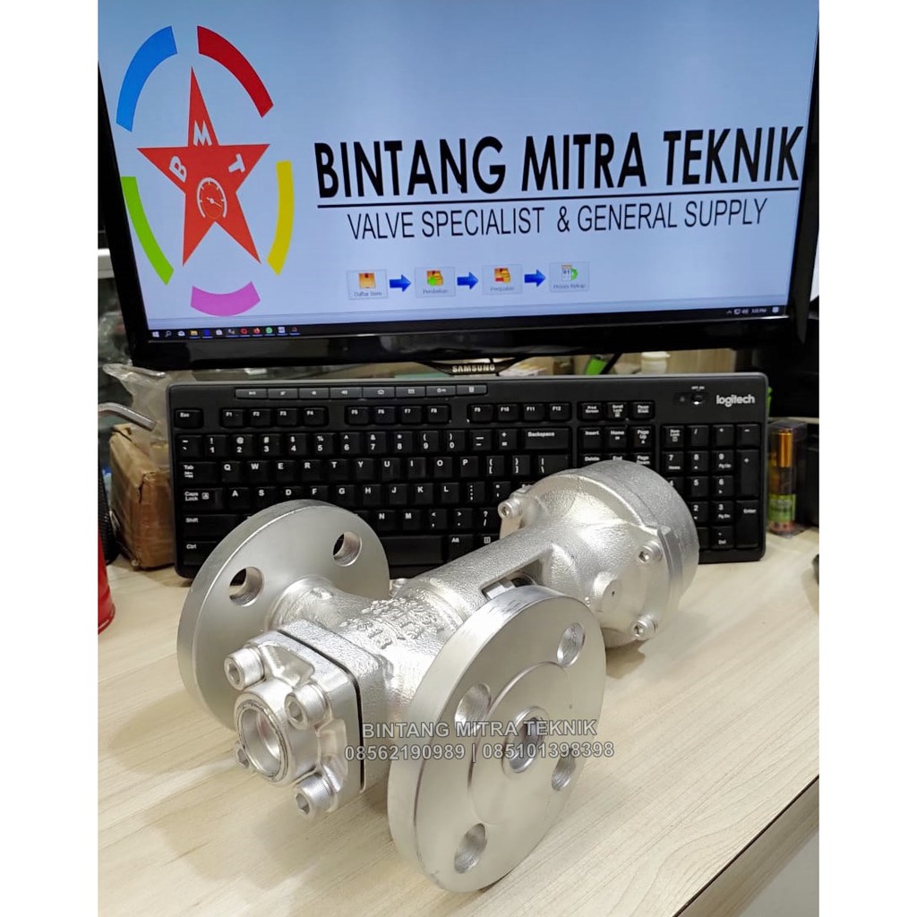 Jual FUJITA 3-WAY PISTON VALVE P3WR-RF1 DN25 1" FLANGE | Shopee Indonesia