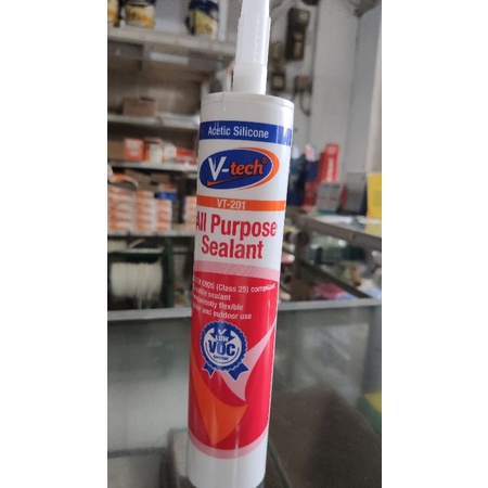 Jual LEM TEMBAK SEALANT 270ml | LEM KACA BESI SILEN NETRAL ALL PURPORSE ...
