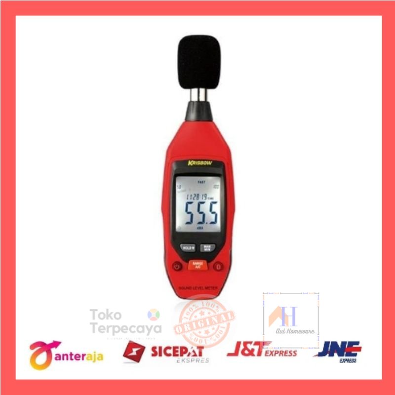 Jual Sound Meter Krisbow Digital 35-130 Db/Alat Ukur | Shopee Indonesia