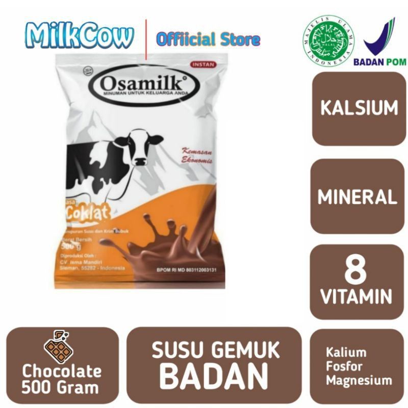 Jual Susu Osamilk 500 gr Susu Penggemuk Badan Susu Bubuk Osa Milk Susu ...