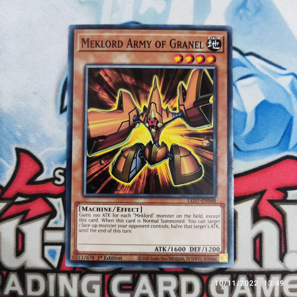 Jual yugioh meklord army of granel LED7 common original | Shopee Indonesia