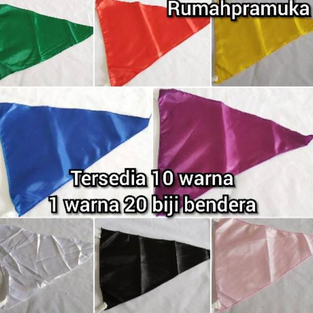 Jual ゞ 20 Biji bendera barung - bendera siaga - bendera pramuka ...