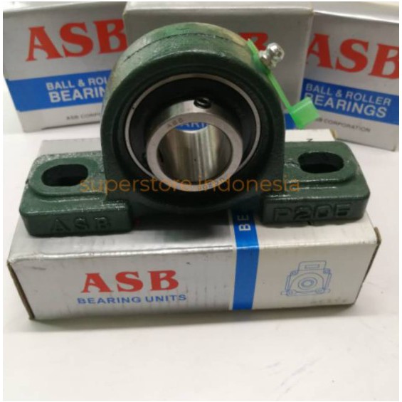 Jual ASB UCP 207-20 bearing duduk as 1 1/4 inci pillow block | Shopee Indonesia