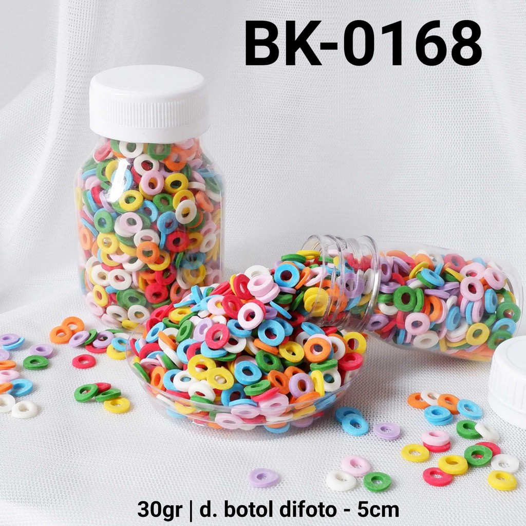Jual BK-0168 Sprinkles sprinkle sprinkel 30gr 30 gram donut konfetti ...