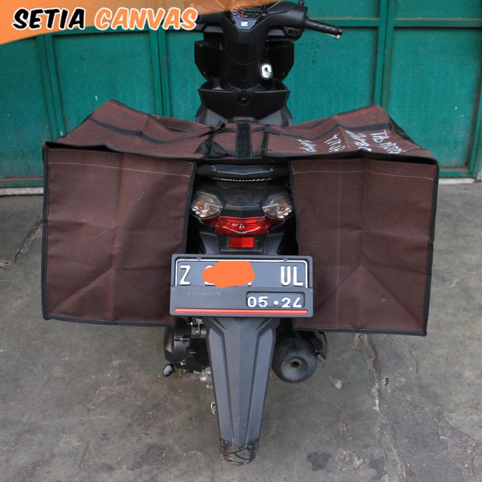 Jual Tas Motor Kanvas JUMBO SAMPING 60 cm | Tas Kanvas Bima- SETIA ...