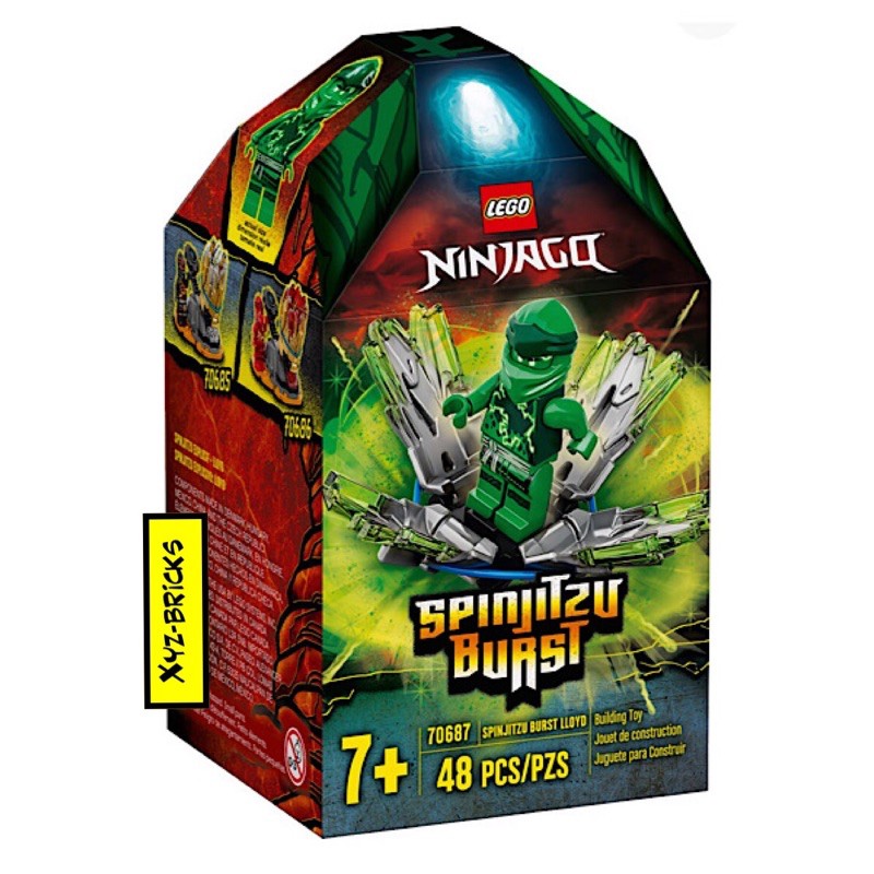 Jual LEGO 70687 - Ninjago Spinjitzu Burst - Lloyd | Shopee Indonesia