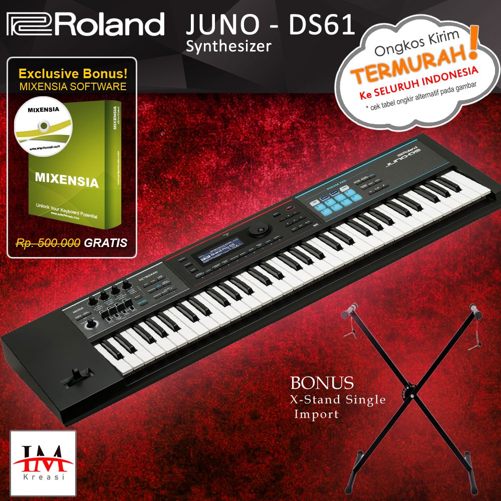 Jual Roland Juno DS61 / DS 61 / JunoDS 61 Synthesizer Digital Piano | Shopee Indonesia