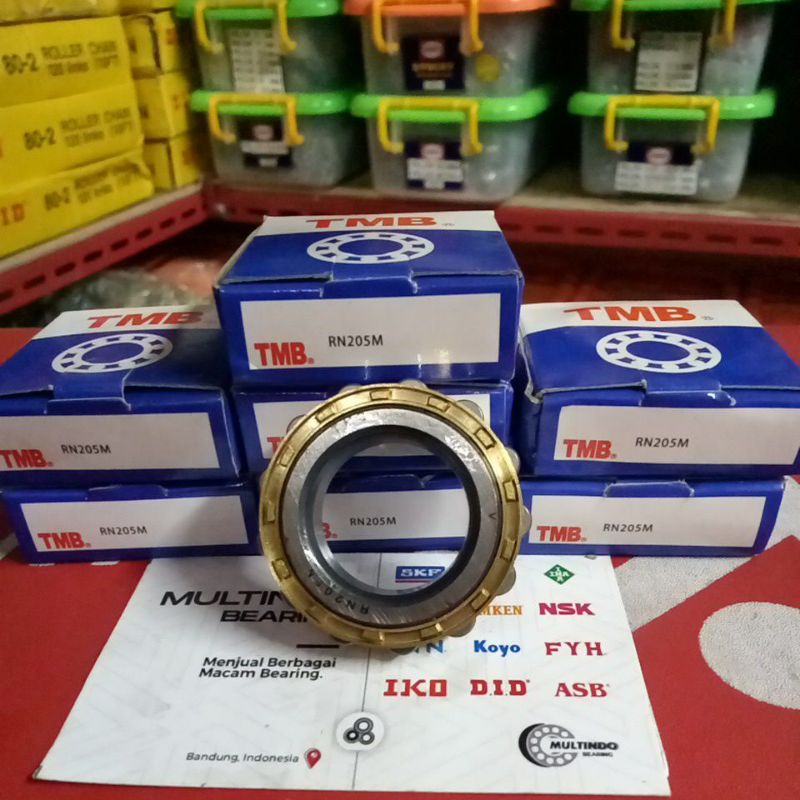 Jual Bearing CYLINRICAL RN 205 M TMB ORIGINAL | Shopee Indonesia