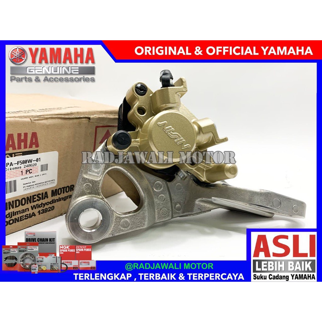 Jual MASTER KALIPER CAKRAM REM BELAKANG KOMPLIT VIXION , MX KING ASLI ORIGINAL YAMAHA 1PA-F580W ...