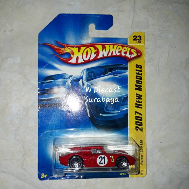 Jual Hot Wheels Ferrari 250 LM Red Hot Item Very2 Rare Ite.m Collector ...