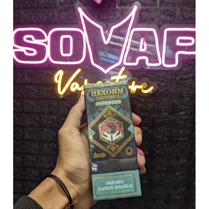 Jual Hexohm Indonesia V2 Sesame Raisin Bagels 3mg & 6mg 60ml | Shopee ...