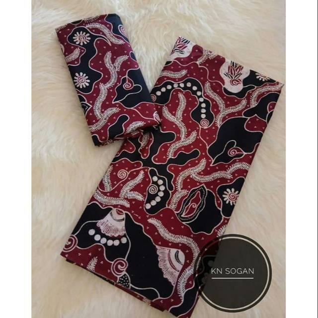 Jual Kain batik sogan motif tulis ada 4 warna silahkan geser gambar ...