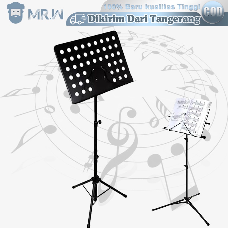 Jual Stand Book Dudukan Buku Partitur Musik Stand Partitur Buku Music ...