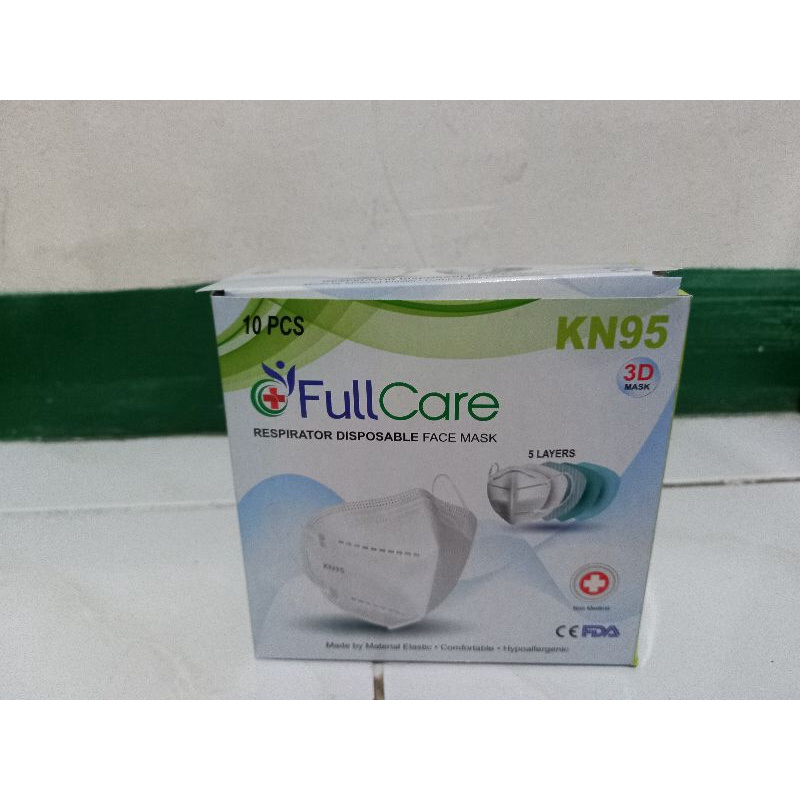 Jual Masker KN95 Full Care 5ply Kemenkes | Shopee Indonesia