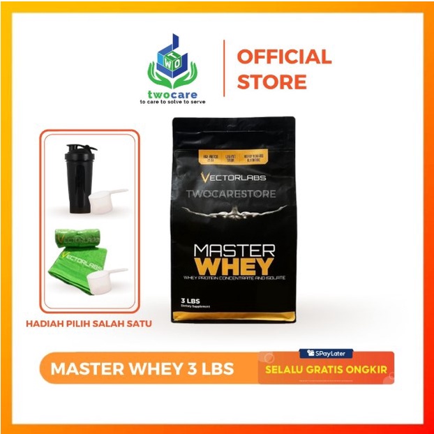Jual VECTORLABS MASTER WHEY 3 LBS VECTOR LABS WHEY PROTEIN | Shopee ...