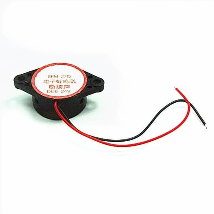 Jual BUZZER SPEAKER AKTIF ACTIVE DC 3V-24V SFM-27 3CM | Shopee Indonesia