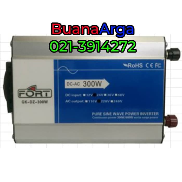 Jual Power Inverter Fort Type GK-DZ-800-24 Input 24Vdc Output 220VAC ...