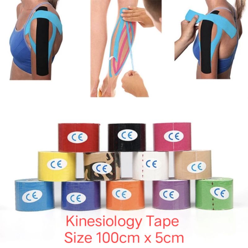 Jual ORIGINAL KINESIO TAPE TAPING KINESIOLOGY 5CM X 1M | Shopee Indonesia