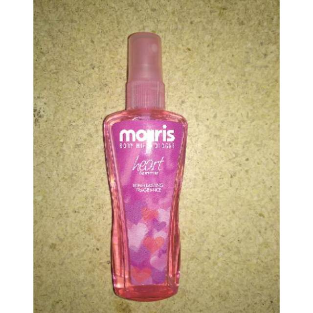 Jual Morris body mist cologne heart femme 100ml | Shopee Indonesia