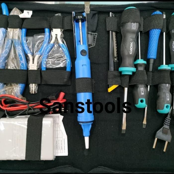 Jual Toolkit Cadik s20 Eletric tool kit set listrik electrical s20 Asli ...