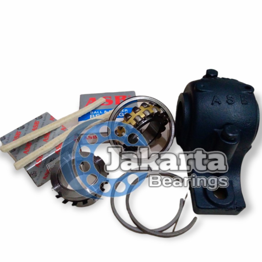 Jual PLUMMER BLOCK SET SN 512 - BEARING 22212 CAKW33 ADAPTER H 312 MERK ...