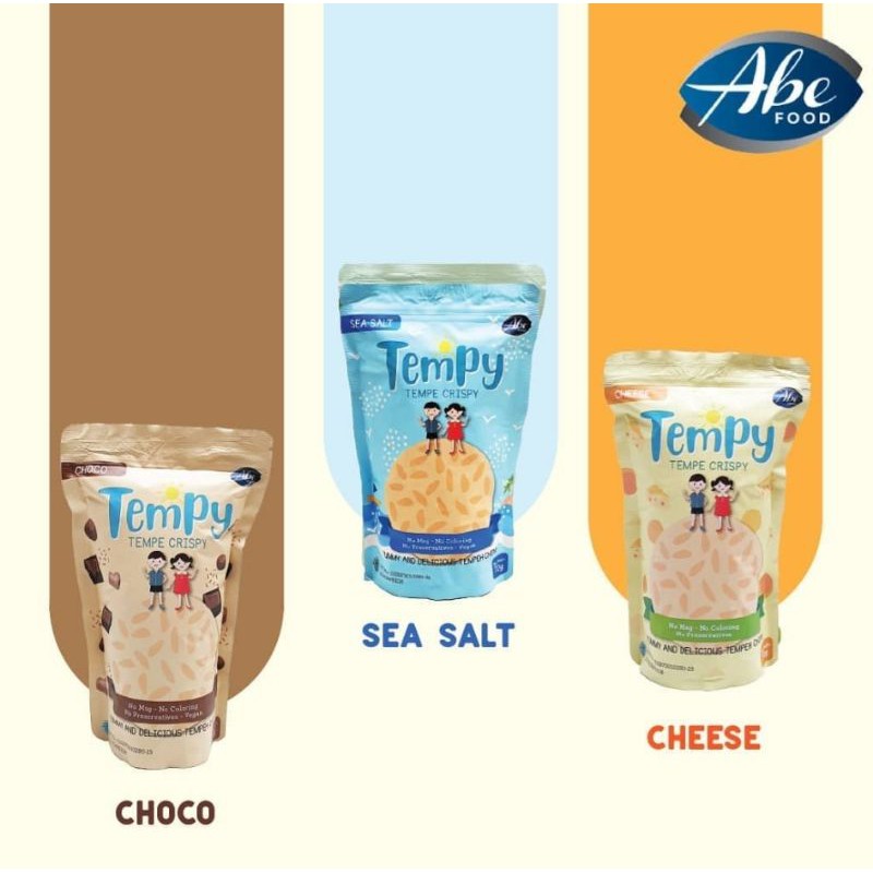 Jual ABE TEMPY | TEMPE CRISPY| ABE FOOD | MAKANAN BAYI | MAKANAN ...