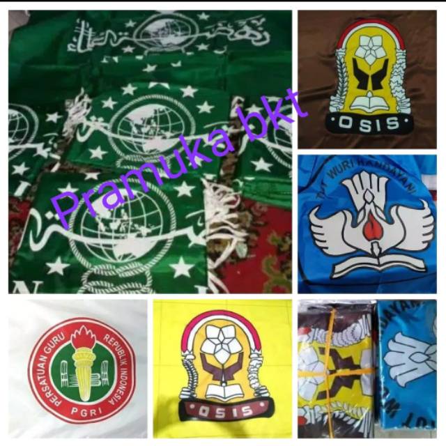 Jual Bendera OSIS NU PGRI tutwuri Muhammadiyah 80x120cm | Shopee Indonesia