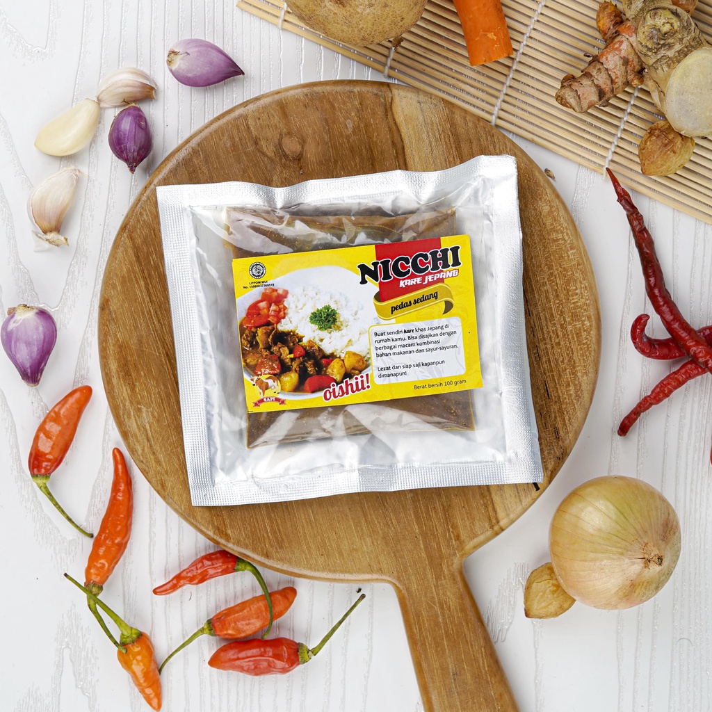 Jual Nicchi Bumbu Kare Kari Jepang Rasa Sapi 100gr HALAL MUI /Non MSG ...
