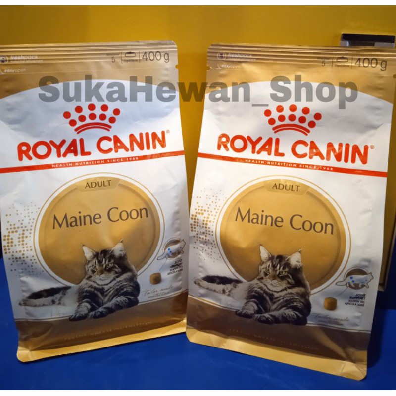 Jual Royal Canin Adult Maine Coon 400g / RC A Maine Coon 400g | Shopee ...