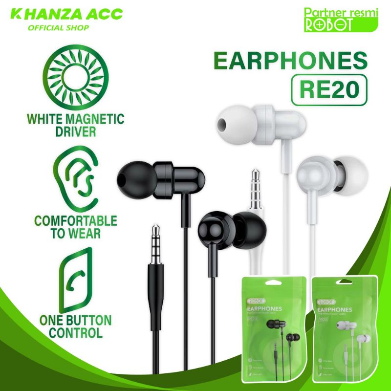 Jual HEADSET ROBOT RE20 100% ORIGINAL | Shopee Indonesia