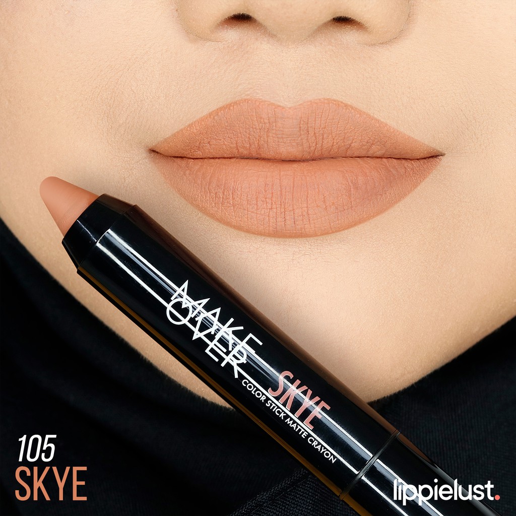 Jual Make Over Color Stick Matte Crayon SKYE 105 | Shopee Indonesia