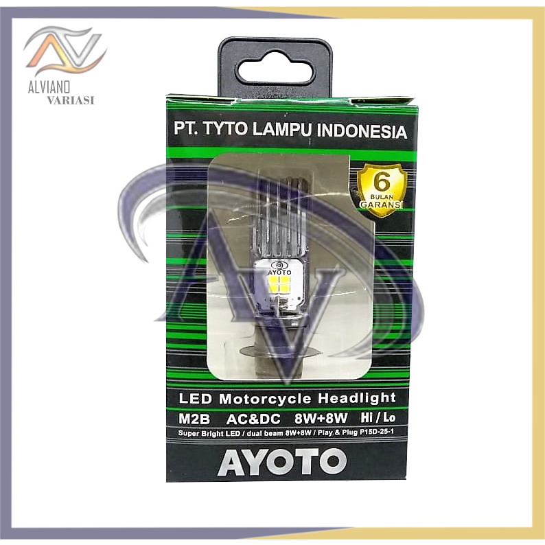 Jual LAMPU LED motor AYOTO M2B H6 AC & DC motor matic / bebek | Shopee Indonesia