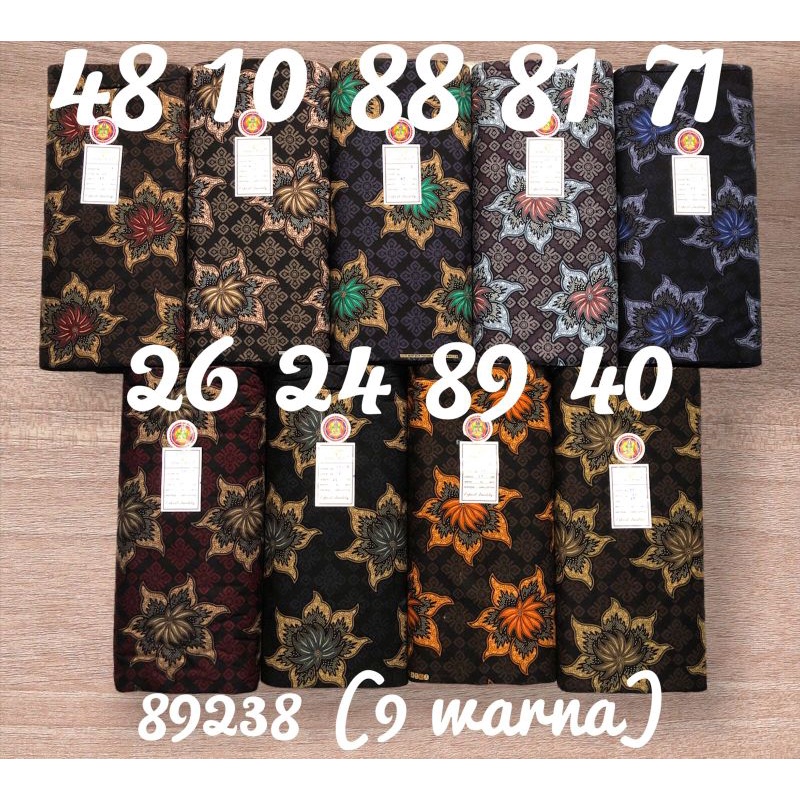 Jual Kain Batik Prima Rona (89238). Bahan Batik Katun Batu Raden Gusti Buwono Per 1/2meter = 50 ...