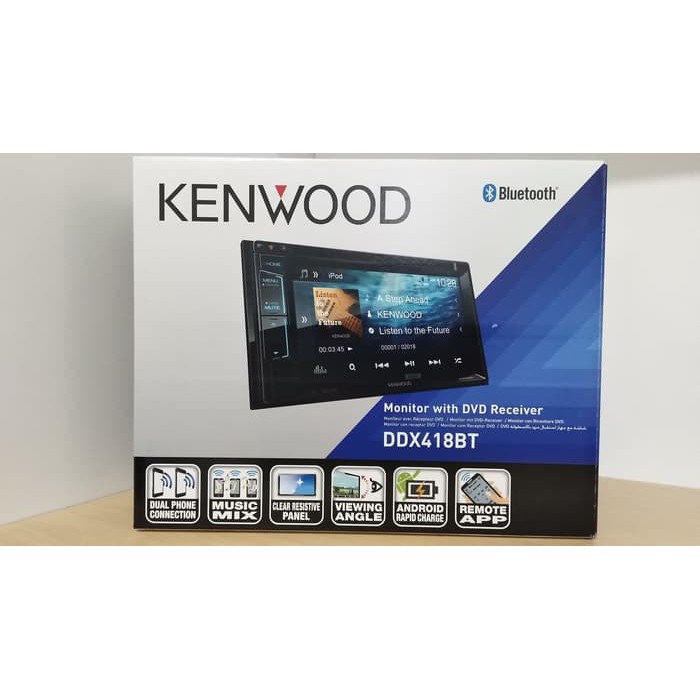 Jual Head Unit Kenwood DDX 418 BT | Shopee Indonesia