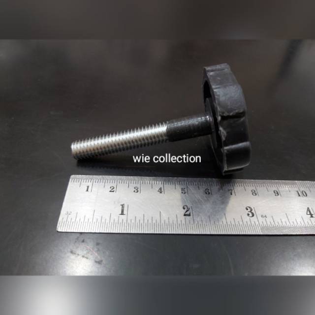 Jual BAUT PENGUNCI SPRINGBED UKURAN 2-1/2" WARNA HITAM - BAUT BUNGA ...