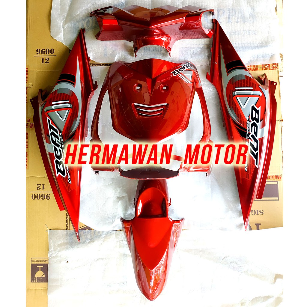 Jual Cover Body Motor honda beat karbu Full Body Halus Honda Beat Karbu ...