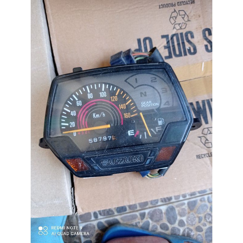 Jual Spido speedometer kilometer Suzuki SHOGUN lama Old Original ...