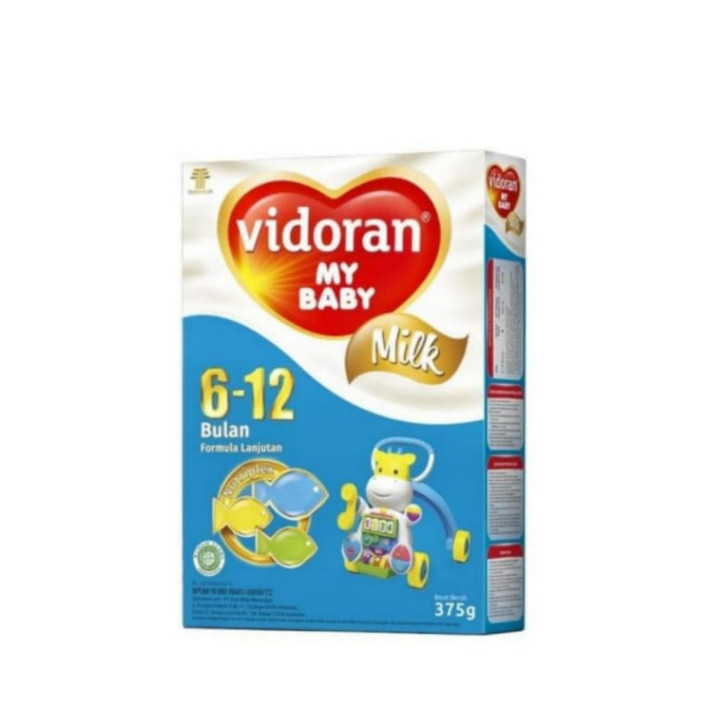 Jual SUSU FORMULA Vidoran My Baby Milk 6-12 Bulan 375g | Shopee Indonesia