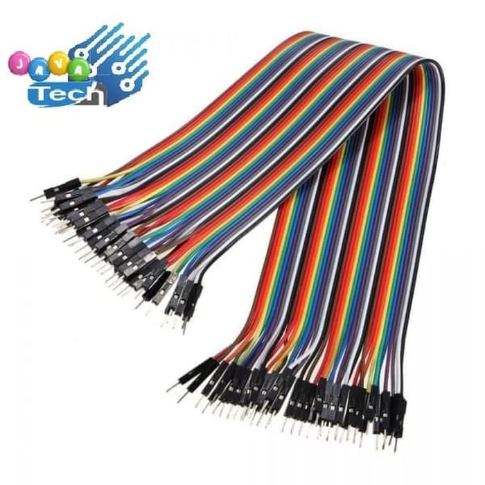 Jual Kabel Jumper Male - Male 40pcs 10cm 2.54mm Breadboard Arduino ...