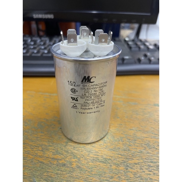 Jual Capasitor AC 15+2 uf Merk MC | Shopee Indonesia