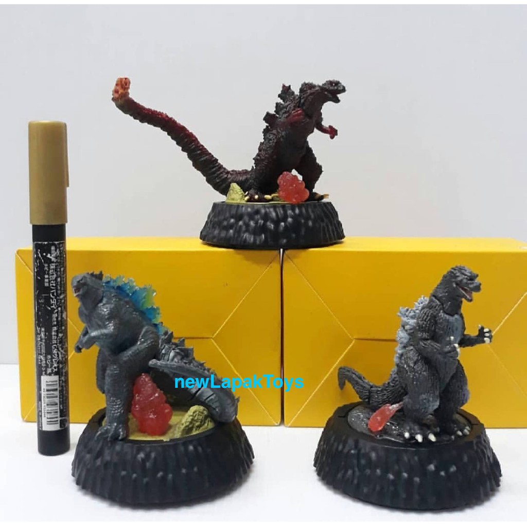 Jual Godzilla King of the Monsters 2019 Miniature Figure 1964 2016 ...