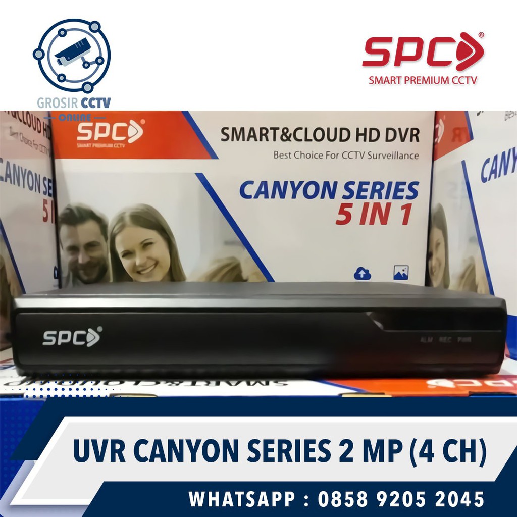 Jual UVR Canyon Series SPC 2MP 4 Channel | Shopee Indonesia