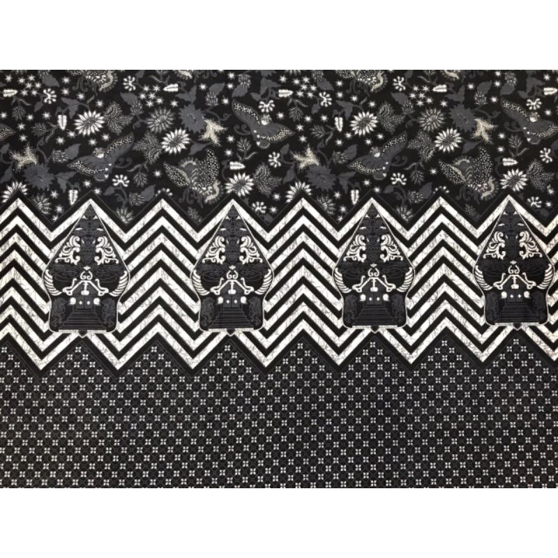 Jual Kain batik motif gunungan wayang kain batik lawasan kain batik ...