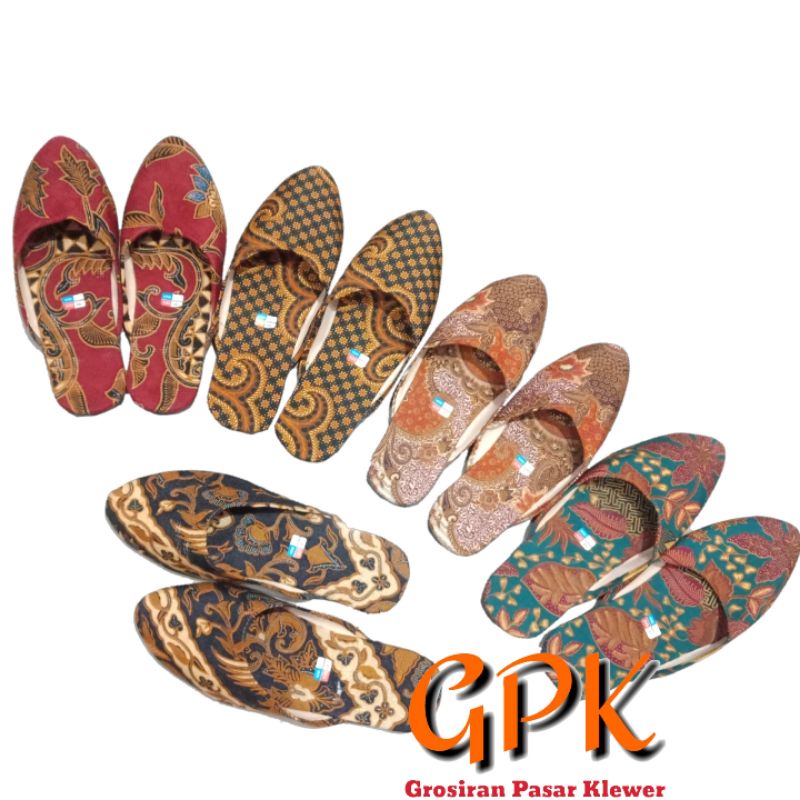 Jual Sandal Batik Slop Tutup Murah | Shopee Indonesia