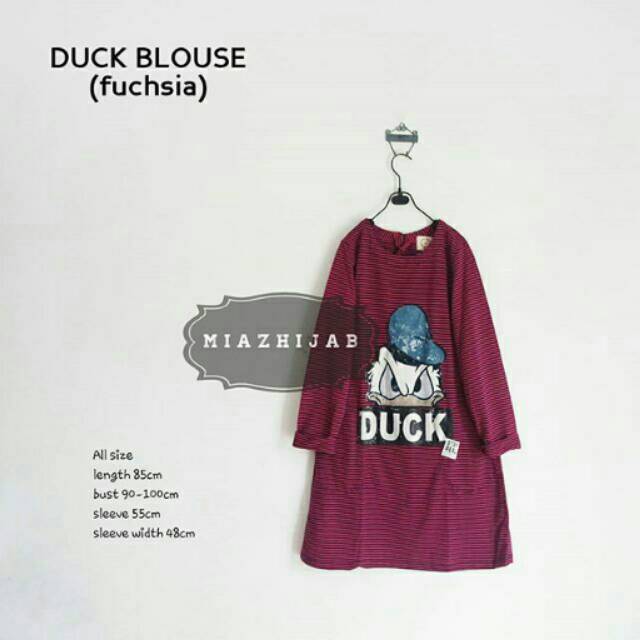 Jual DUCK BLOUSE (Fuchsia) | Shopee Indonesia