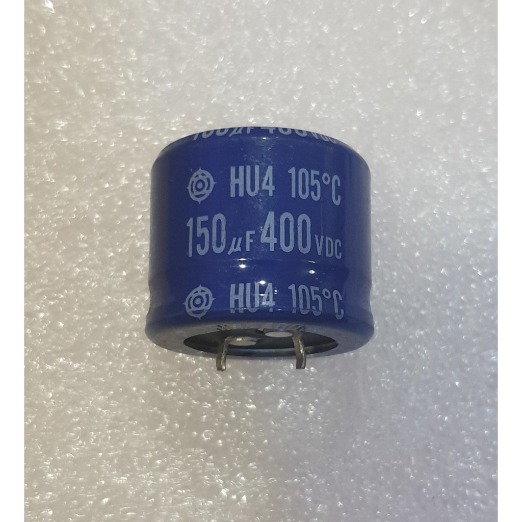 Jual Elco capacitor 150uf 400v 105oC Hitachi | Shopee Indonesia