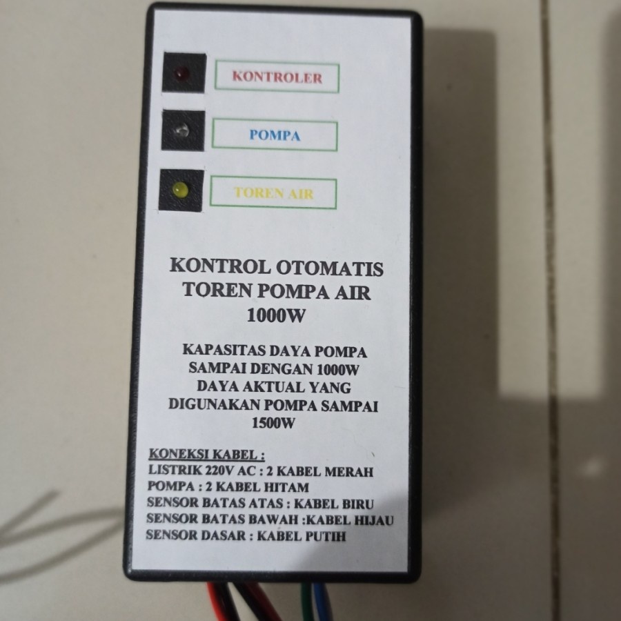 Jual Sensor Saklar Full Automatis Water Pump Pompa Air Tandon Toren ...