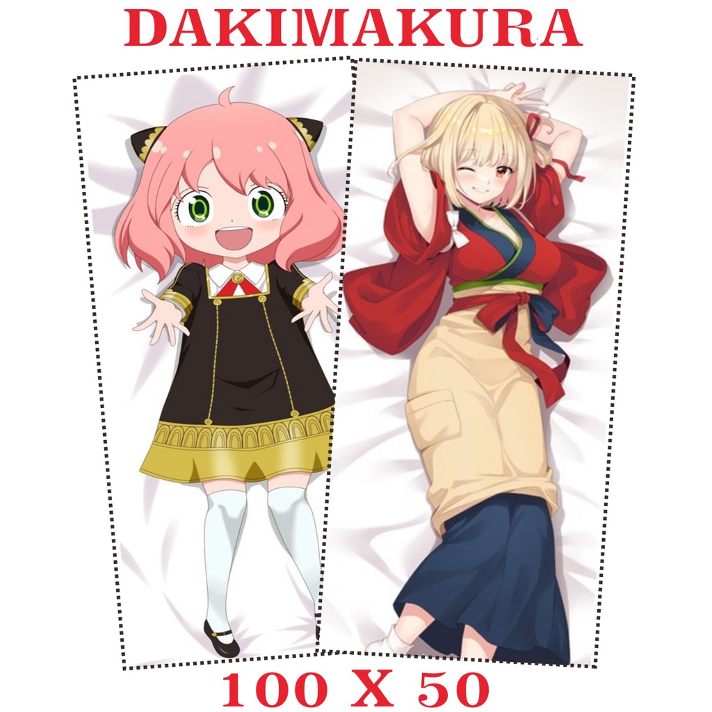 Jual custom Dakimakura 100 x 50 | Shopee Indonesia
