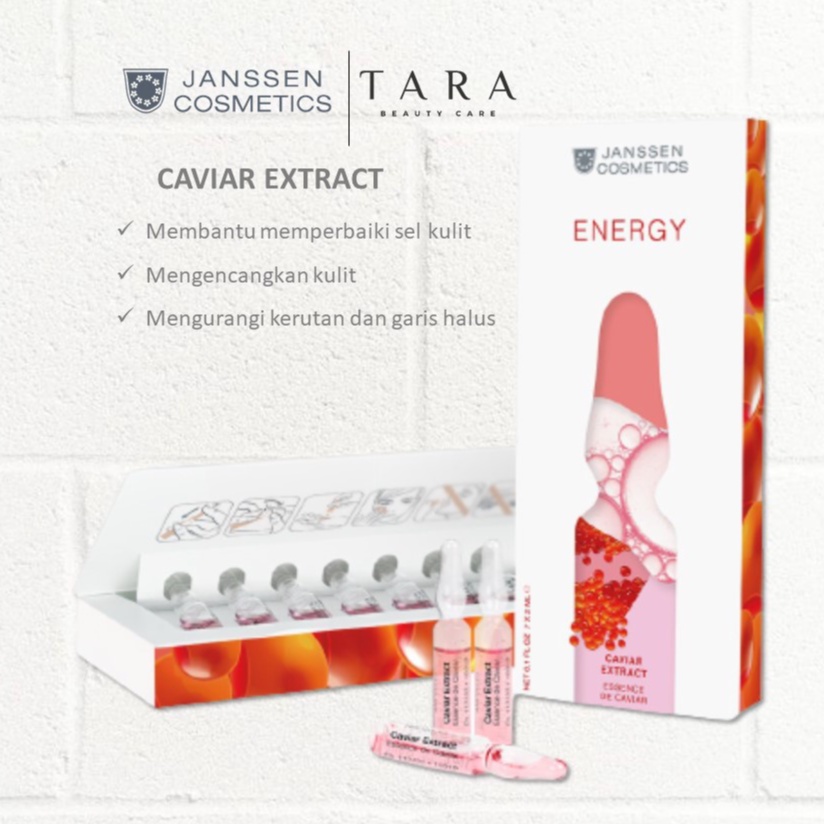 Jual JANSSEN COSMETICS Ampoules Caviar Extract (ENERGY Ampul ) | Shopee ...